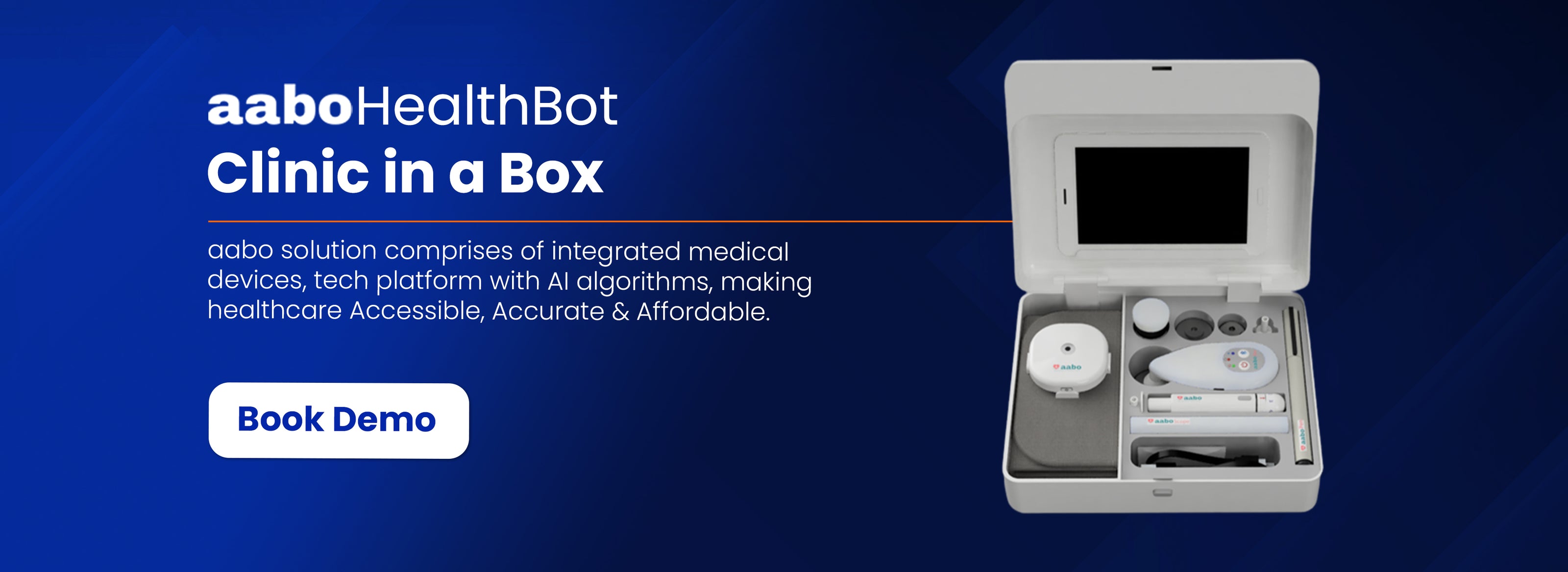 Clinic in a Box - Digital Health Solutions | aabo-healthbot
