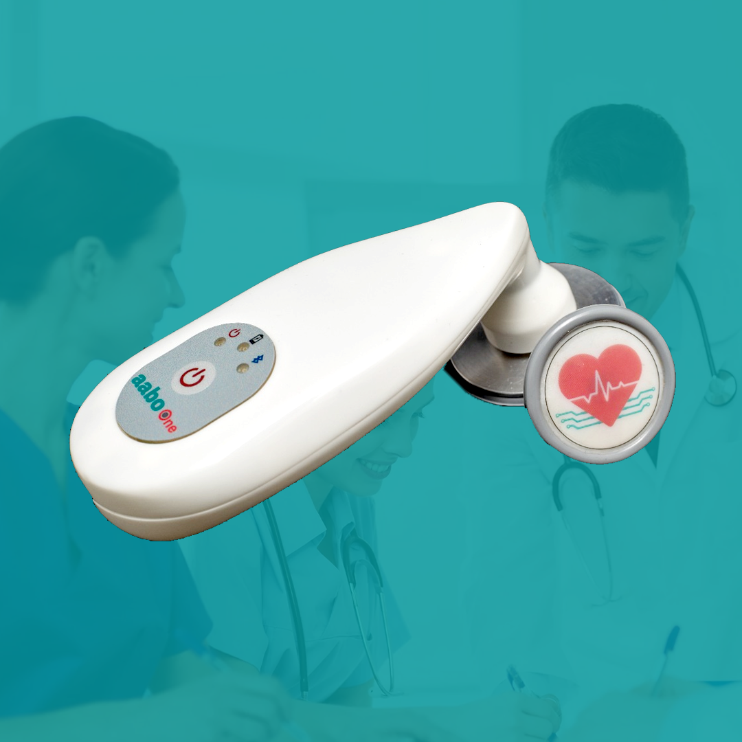 Digital Stethoscope - Diagnosis of Lung, Heart & Abdomen - aaboOne